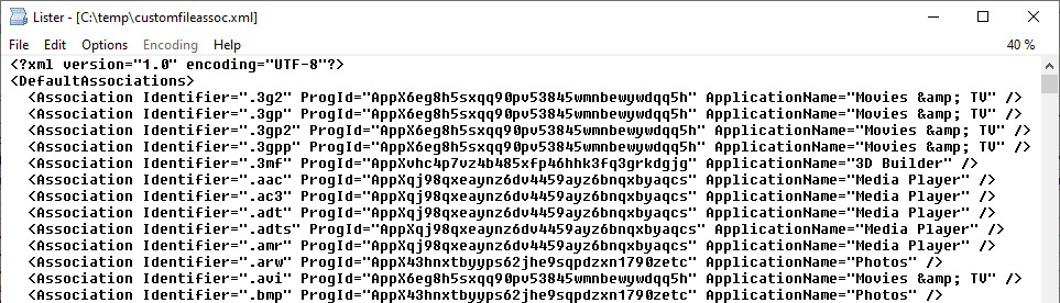 Configure The Default File Association On Windows 11 And 10 With Group